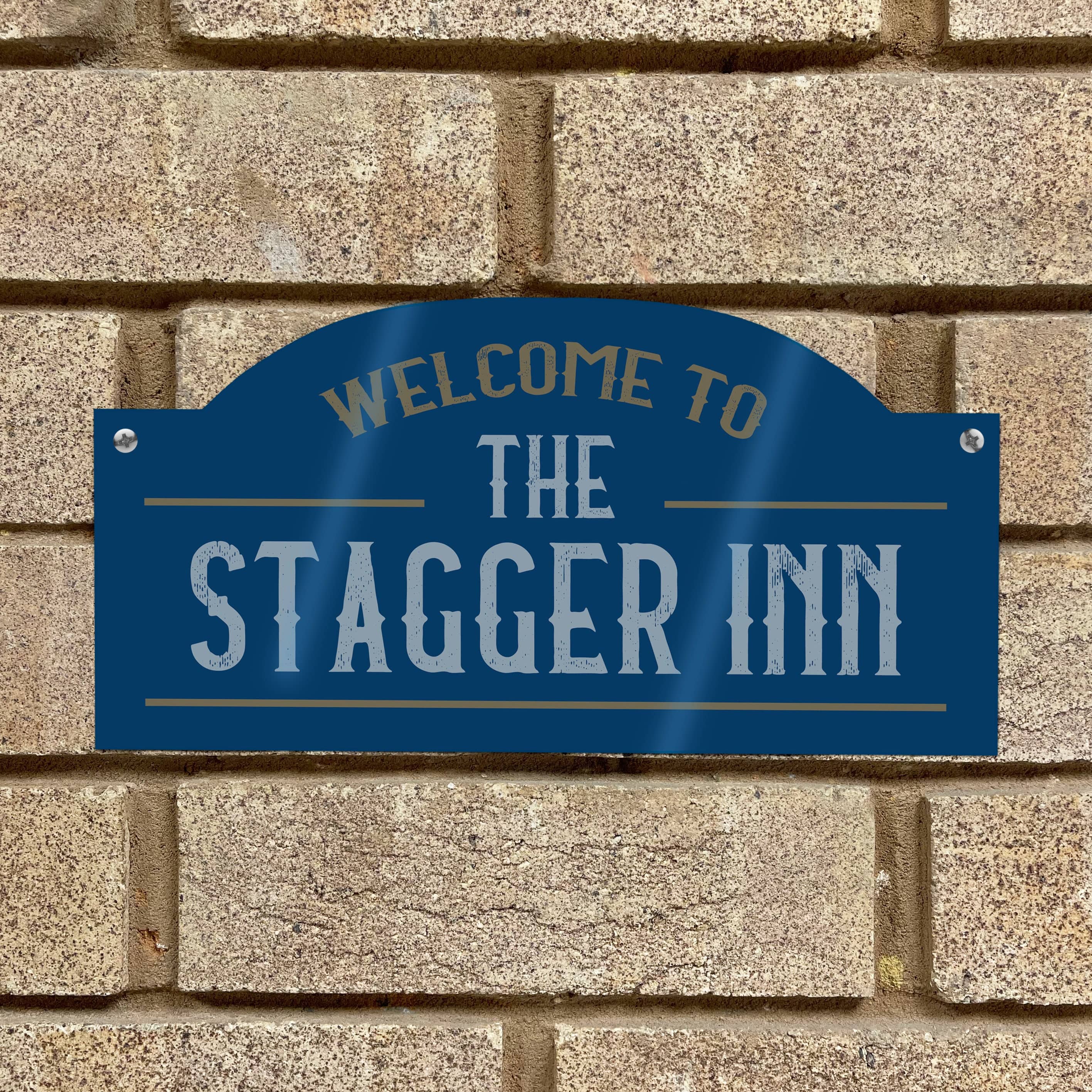 Vintage Pub Bar Sign for Home Bar Custom Made Bar Gifts – Not Just A Print